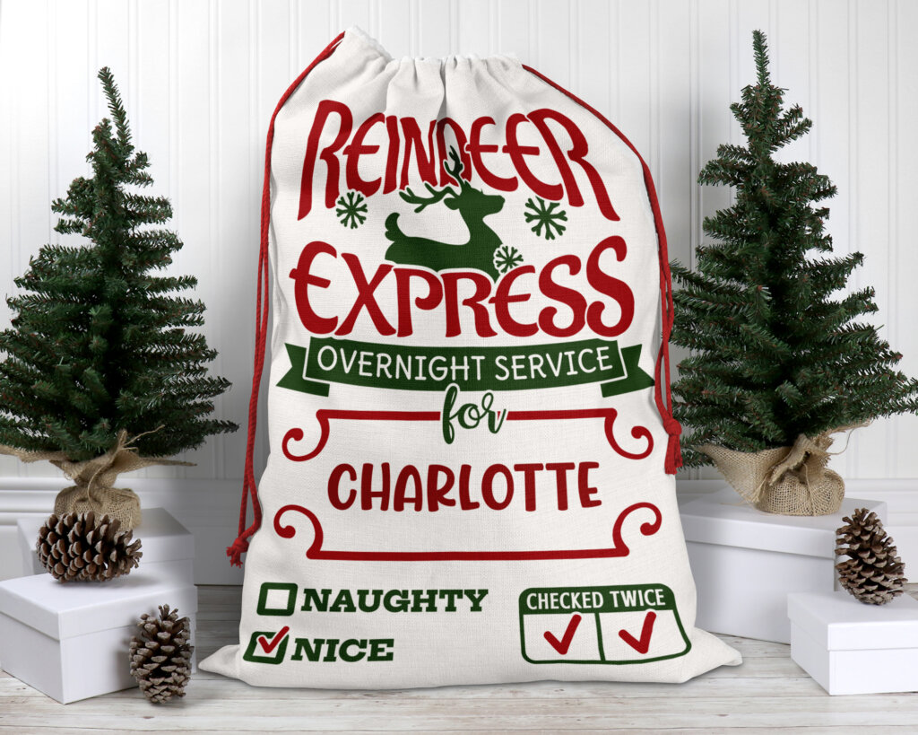 Personalised Santa Delivery Sack - Fast, Quality Printing | Printing ...