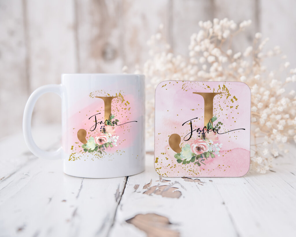 Mug With Initial - Fast, Quality Printing | Printing Art - Custom Gift ...